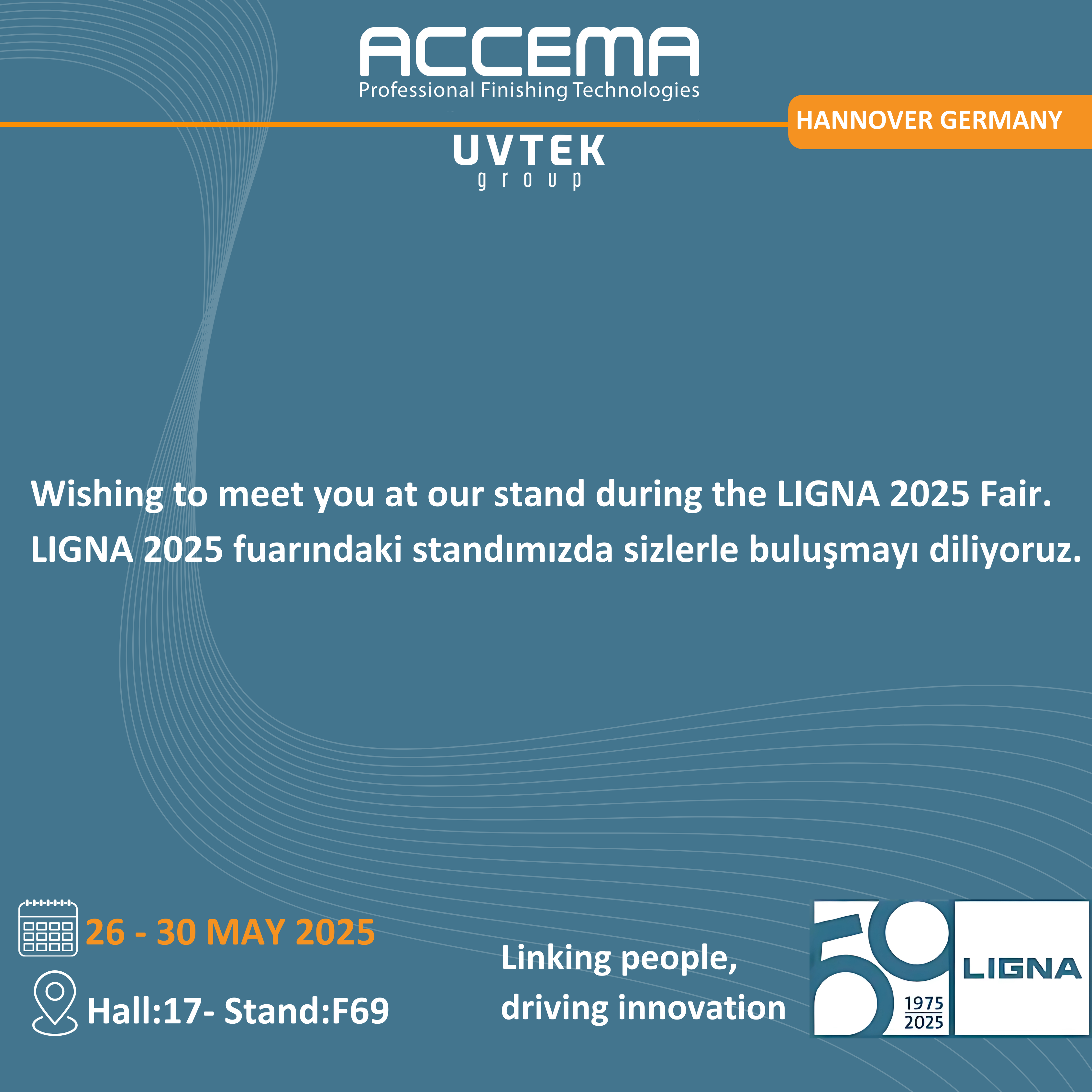 We are at LIGNA 2025!